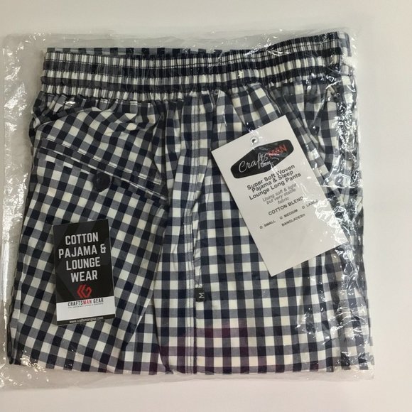 CRAFTASMAN GEAR | Pants | Mens Craftsman Gear Pajama Pants Bluewhite ...